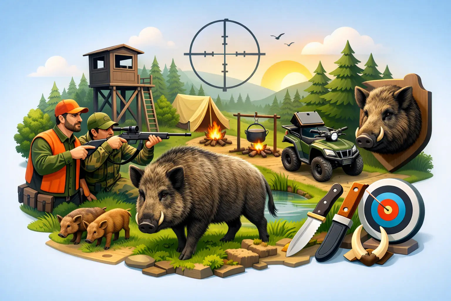 7 Top Benefits of Guided Hog Hunts – Freehoghunt